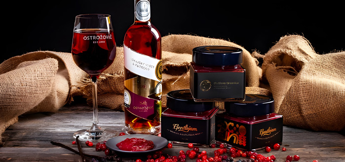 Gentlejam Putňová Brusinka - Džemy a omáčky | Svět nápojů